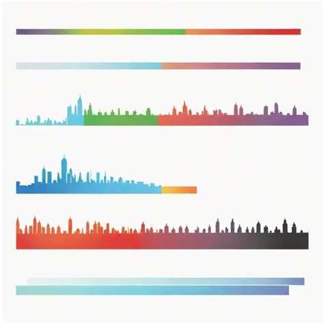 Timelines Vector Set White Background Isolated Premium Ai Generated