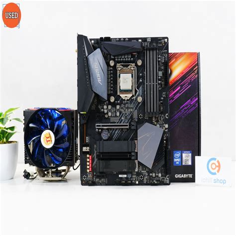 ชุดซีพียูพร้อมเมนบอร์ด Cpu Intel Core I9 10900k Mb Gigabyte Z490 Aorus Elite Ac P14470