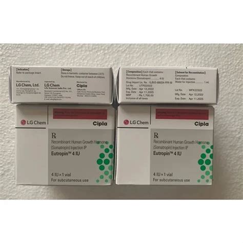 Eutropin Injection Latest Price Dealers And Retailers In India