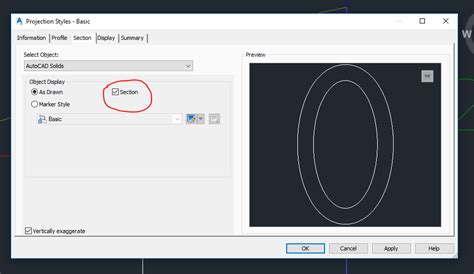 Solved Modify Depth Clipping Of Object Projected To Section View