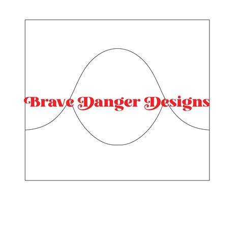 Modern Curve Template Svg And Png Brave Danger Designs