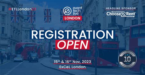 Registration for the 10th Anniversary edition of Event Tech Live London is open! | ABPCO