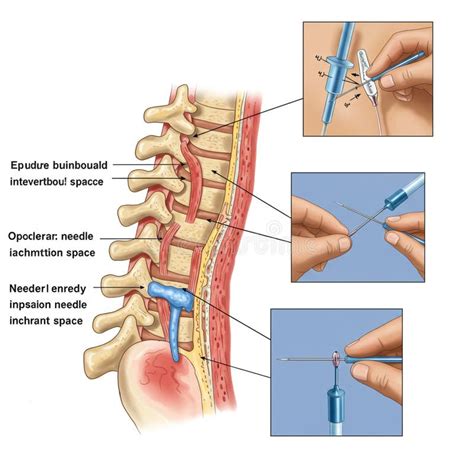 Anatomy Of Epidural Injection Medical Illustration Medivisuals