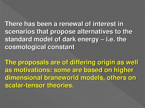 Ppt Dark Energy Constraints On Modified Gravities Powerpoint