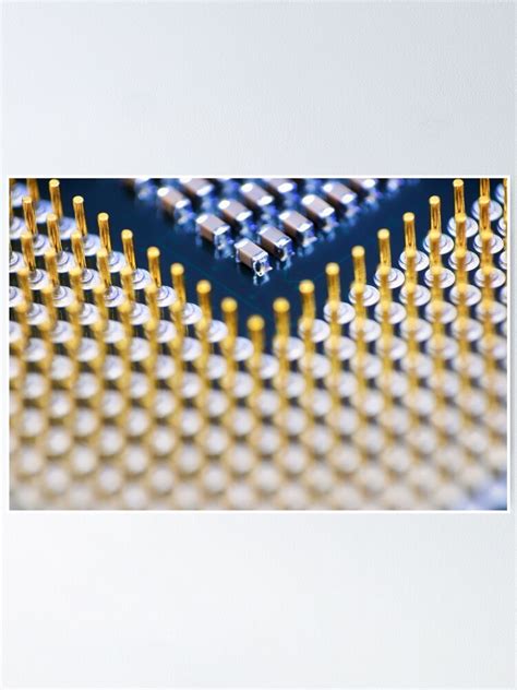 Cpu Pins And Chip Microchip Processor Legs Computer Component