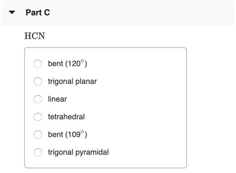 Solved Use VSEPR Theory To Predict The Shape Of Each Of The Chegg