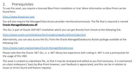 Oraoledboracle Provider Is Not Registered On The Ssandc Blue Prism