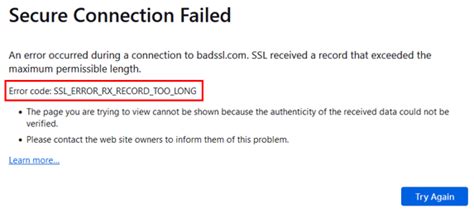 fix ssl error rx record too long error tutorial