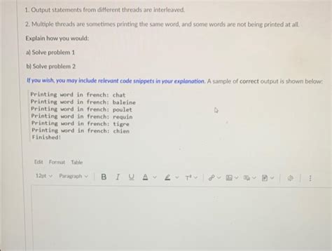 Solved Consider The Following Code Below Are A Few Sample