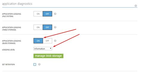 C Webapi Azure Application Logging Not Working Stack Overflow