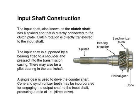 PPT Manual Transmission Components And Operation PowerPoint Presentation ID