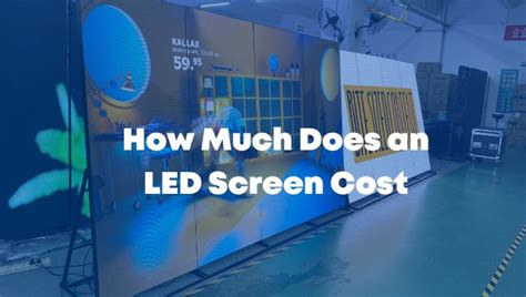 How Much Does An Led Screen Cost Nseled