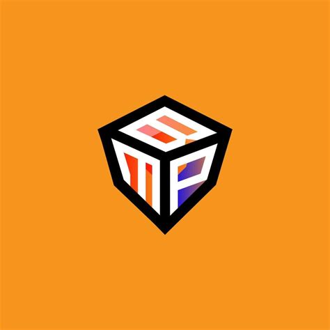 Bmp Letter Logo Creative Design With Vector Graphic Bmp Simple And