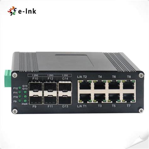 L2 Managed Hardened Ethernet Switch 8 Port 10 100 1000T 6 Port 1000X SFP