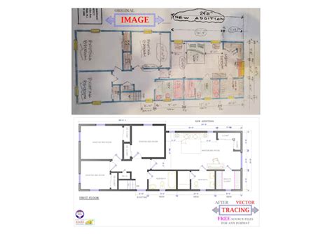 Do The Tracing Work In Autocad For All Type Of Drawings By Asaas Design Fiverr