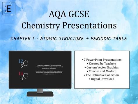 Aqa Gcse Chemistry Presentations Chapter 1 Atomic Structure And The Periodic Table Teaching
