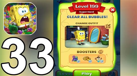 Spongebob Bubble Pop Netflix Part 33 Gameplay Walkthrough Android Ios Youtube