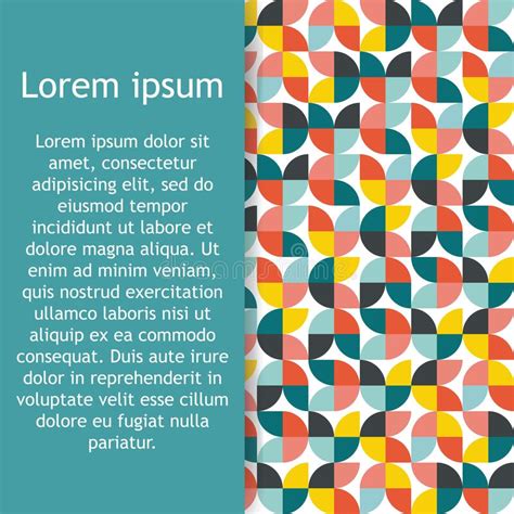 Abstract Seamless Geometrical Pattern Stock Illustration Illustration Of Minimal Pattern