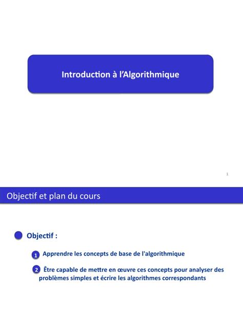 Cours Algorithmique Pdf Programme Informatique Programmation