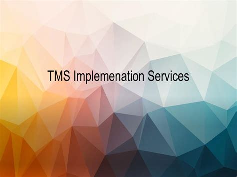 Tms Implementation Setup Migration Or Integration Upwork