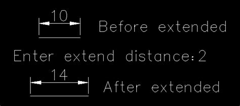 Line At Both Ends Of The Extension Autolisp Visual Lisp And Dcl Autocad Forums
