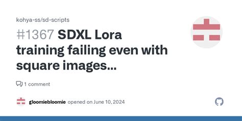 Sdxl Lora Training Failing Even With Square Images Datasetcaptions