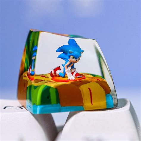 Sonic Keyboard Keycaps Etsy