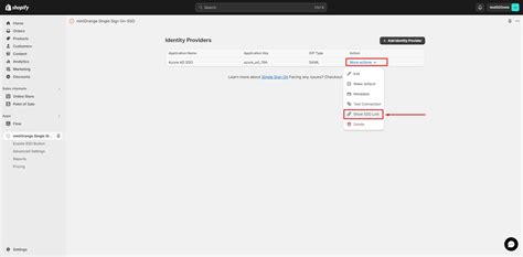 Single Sign On Sso For Shopify Using Azure Ad As Identity Provider
