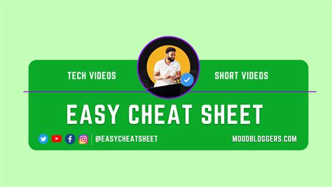 easy cheat sheet