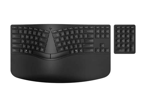 Hp 960 Ergonomic Split Layout Wireless Keyboard With Padded Wrist Rest Keyboards Joybuy