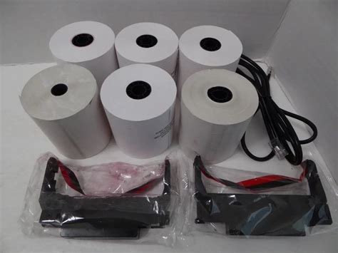 Epson Tm U220b M188b Ethernet Pos Receipt Printer With Ac Adapter And 6 Rolls 229 67 Picclick Ca