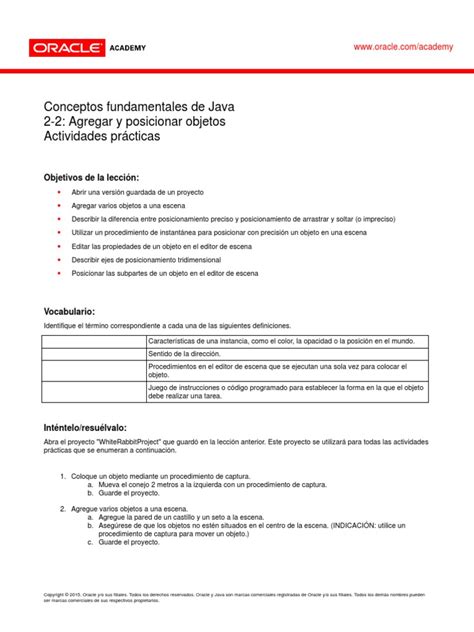 Practica 2 Pdf Java Lenguaje De Programación Naturaleza