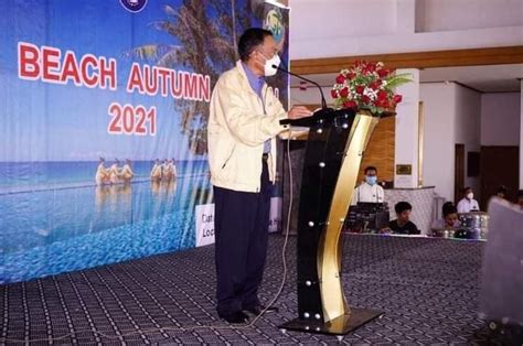 Dvb ငပလီကမ်းခြေတွင် စစ်ကောင်စီက လူစုလူဝေးနှင့် ပျော်ပွဲရွှင်ပွဲကျင
