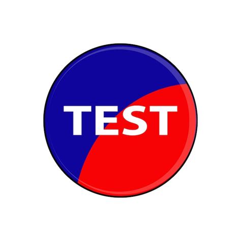 Premium Vector Test Icon Vector Design Templates