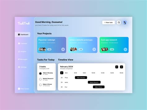 Project Management Tool Uiux By Oussama A On Dribbble