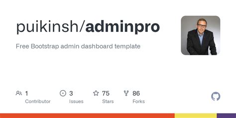 GitHub Puikinsh Adminpro Free Bootstrap Admin Dashboard Template