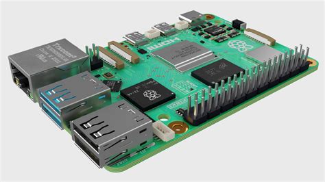 3d Raspberry Pi 5 Model Turbosquid 2138460