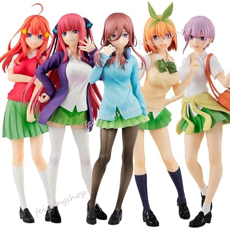 The Quintessential Quintuplets Figura De Acción Nakano Ichika Nino Miku