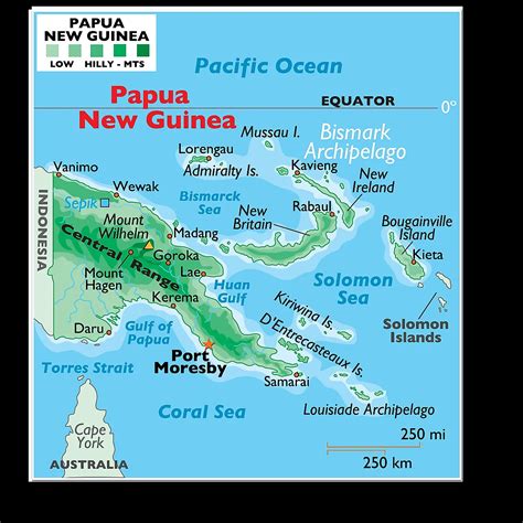 Papua New Guinea Maps And Facts World Atlas