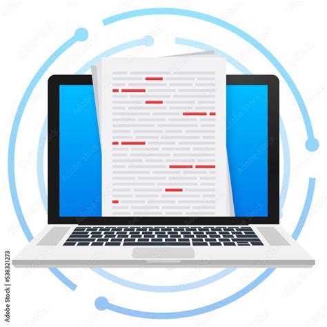 Proofreader Checks Transcription Written Text Editing Documents To