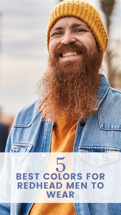 5 Best Colors For Redhead Men To Wear In 2025 Redhead Men Winter
