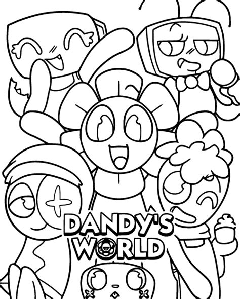 Dandys World Coloring Pages 100 Free Printable And Fun