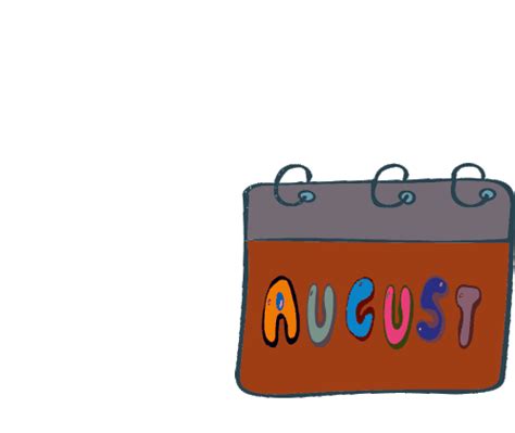 Cashmereundsatin New Month Sticker Cashmereundsatin New Month August