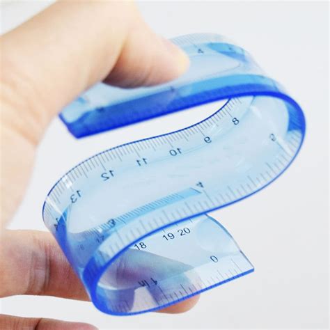 30cm Kawaii Plastic Flexible Ruler School Measurin Vicedeal