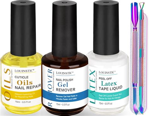 Louinstic Gel Nail Polish Remover Gel Polish Remover Kit