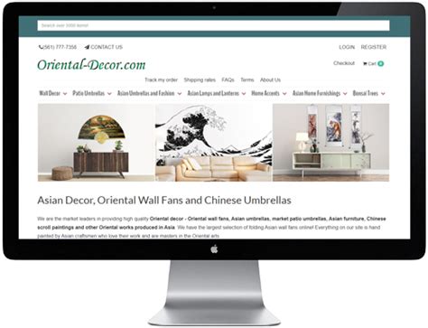 Oriental Decor Apple Rinquest WordPress PHP Developer