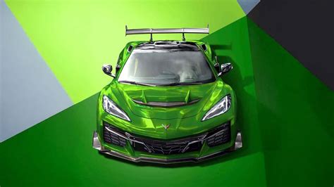 The C8 Corvette Has A New Color Green