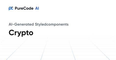 Build Great Styledcomponents Crypto Components Faster Using Ai Tools