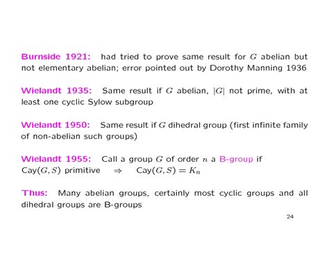 regular permutation groups and cayley graphs