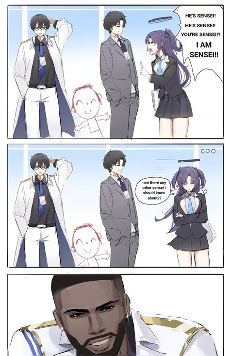 Sensei Yuuka Doodle Sensei Sensei And Problem Solver Sensei Blue Archive And More Drawn